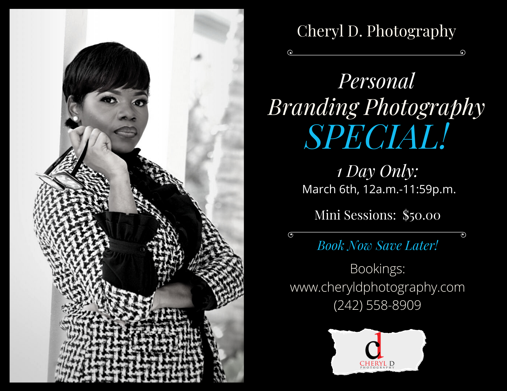 Personal Branding Special - CHERYL D. PHOTOGRAPHY